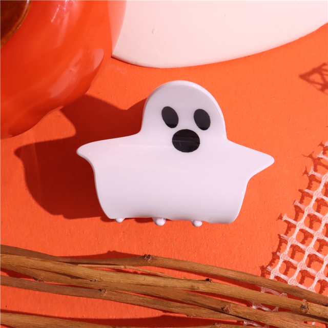 Halloween Hair Accessories Ghost Hair Clip For Women Girls Red Horns Hairpin Skull Claw Y2k ...