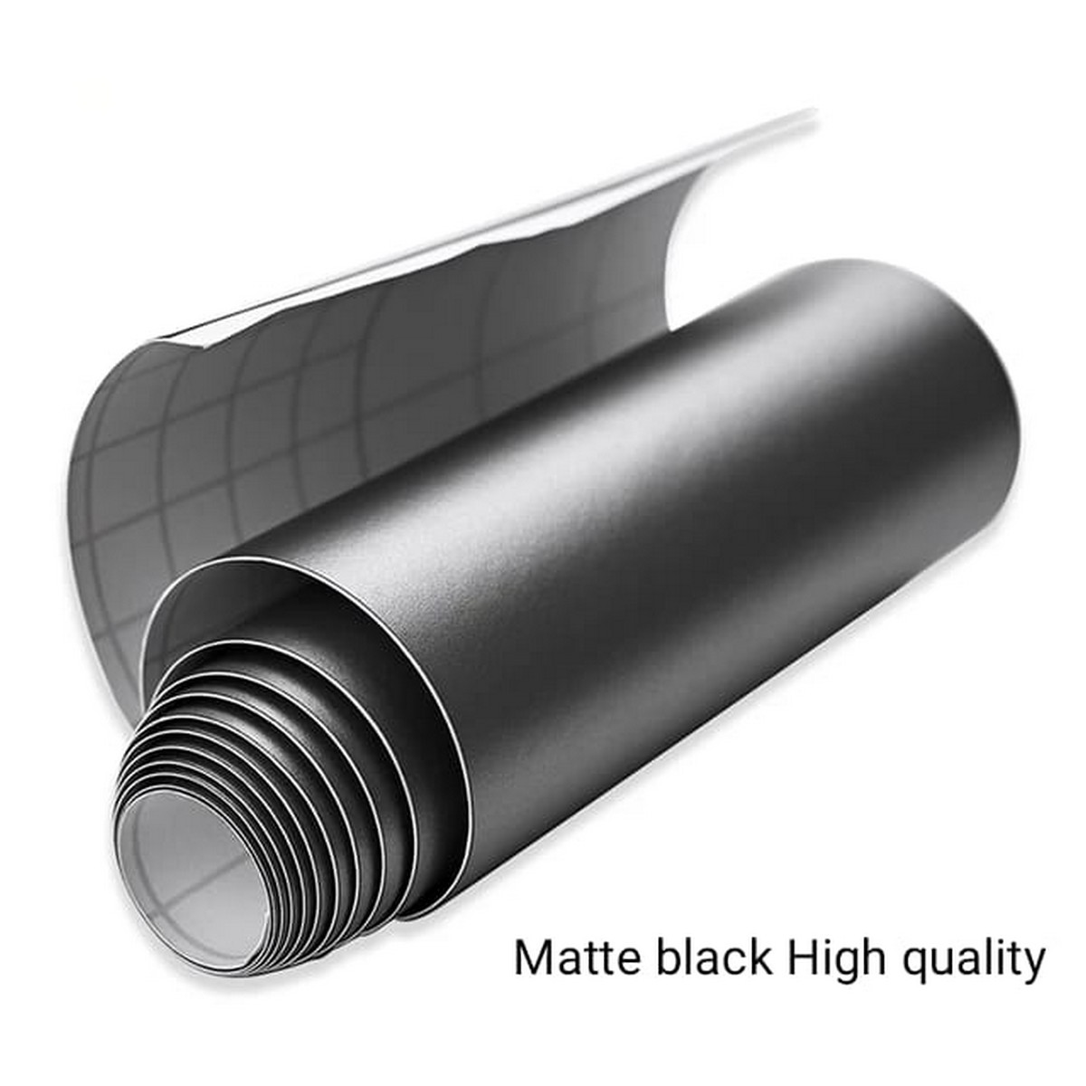 30x100cm Car Stickers Matt Black Foil auto Matte Vinyl Car Wraps Film ...