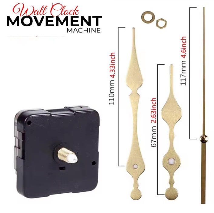 Clock Replacement Mechanism with TikTik Movement | High-Quality DIY ...