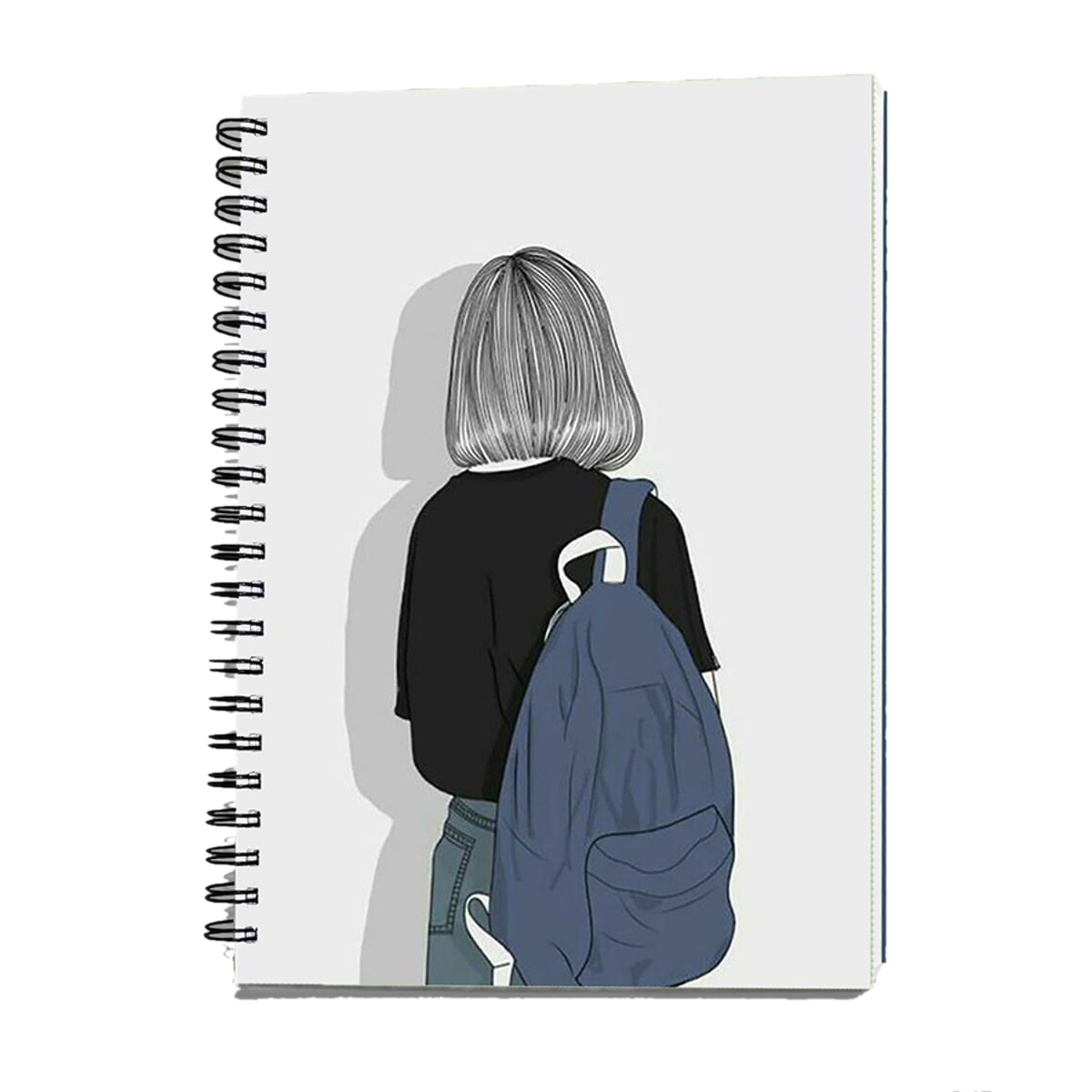 Anime Girl Spiral Notebook - 7540 | Daraz.pk