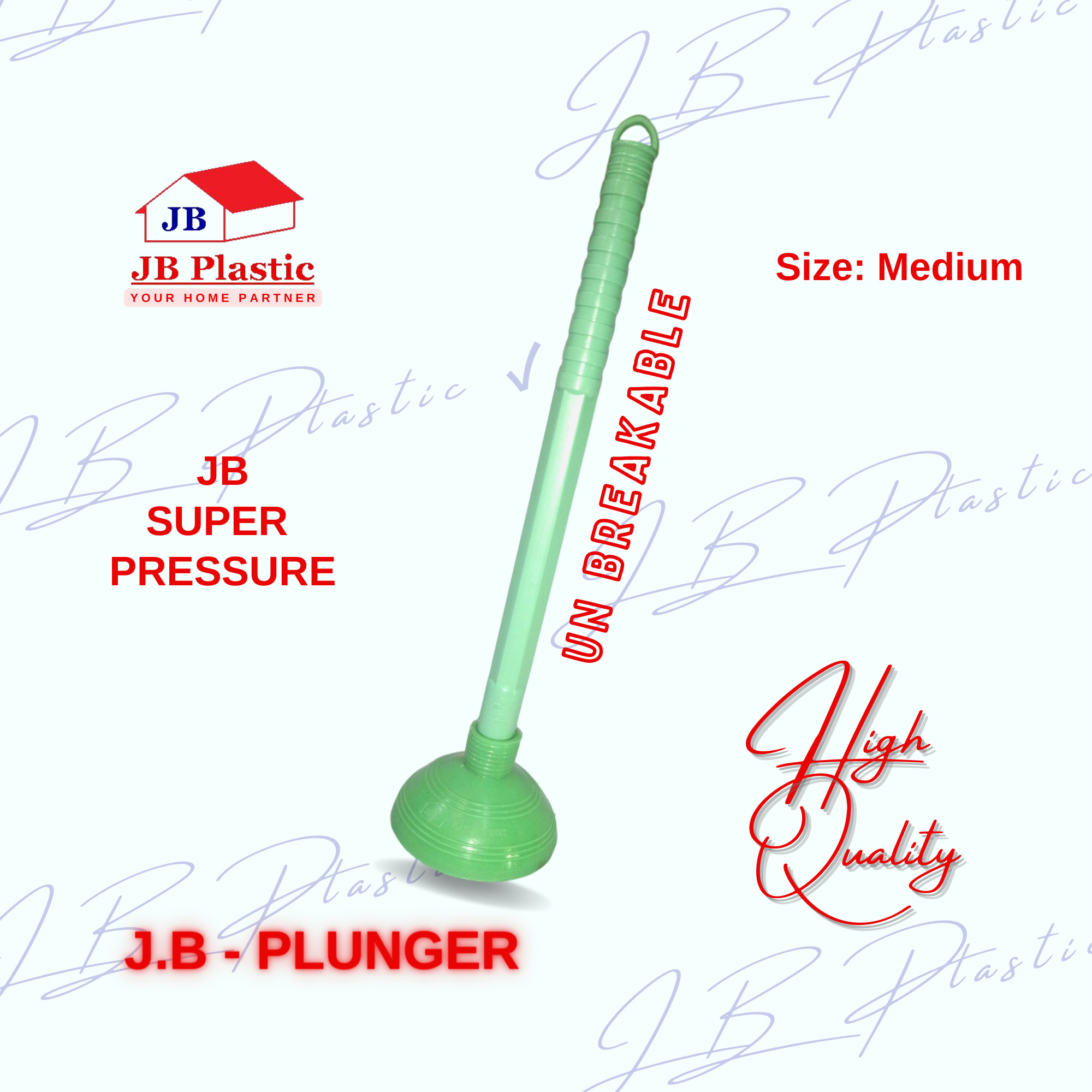 Toilet Plunger - Medium Size | Toilet Pump | Clog Remover | JB Heavy ...