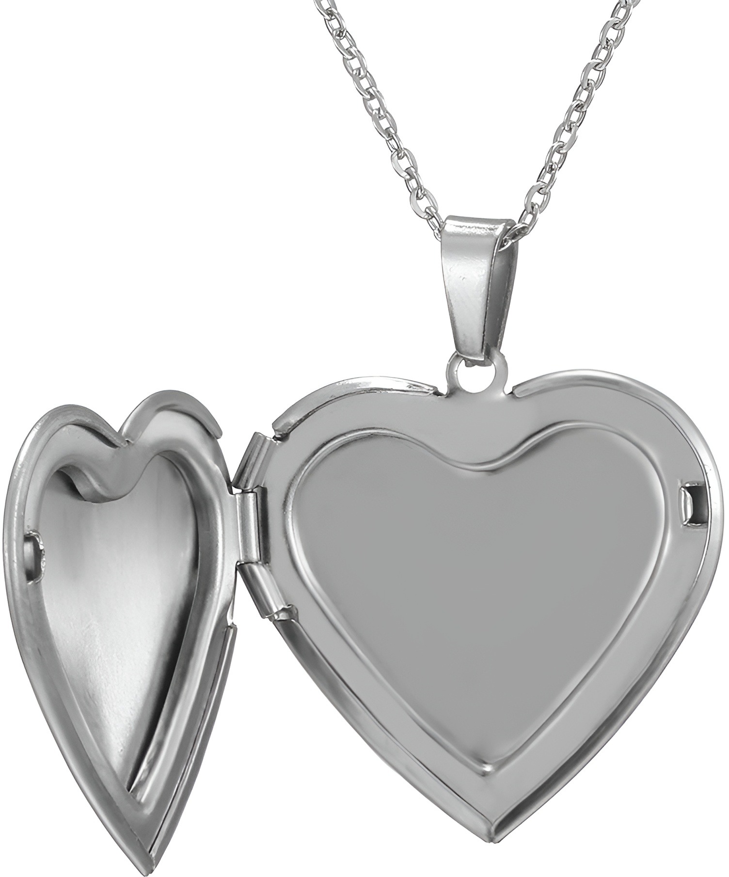 Couple Personalized Heart Photo Locket Necklace Best Heart Photo ...