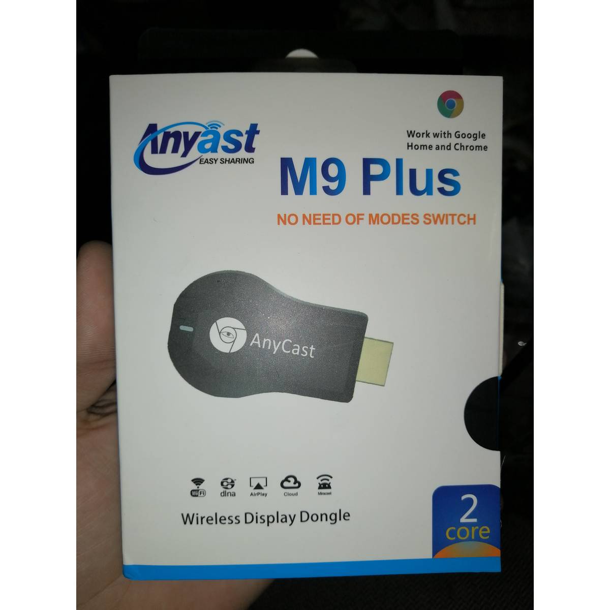 Anycast M9 Plus + Mobile PC Screen Miroring dongle | Daraz.pk