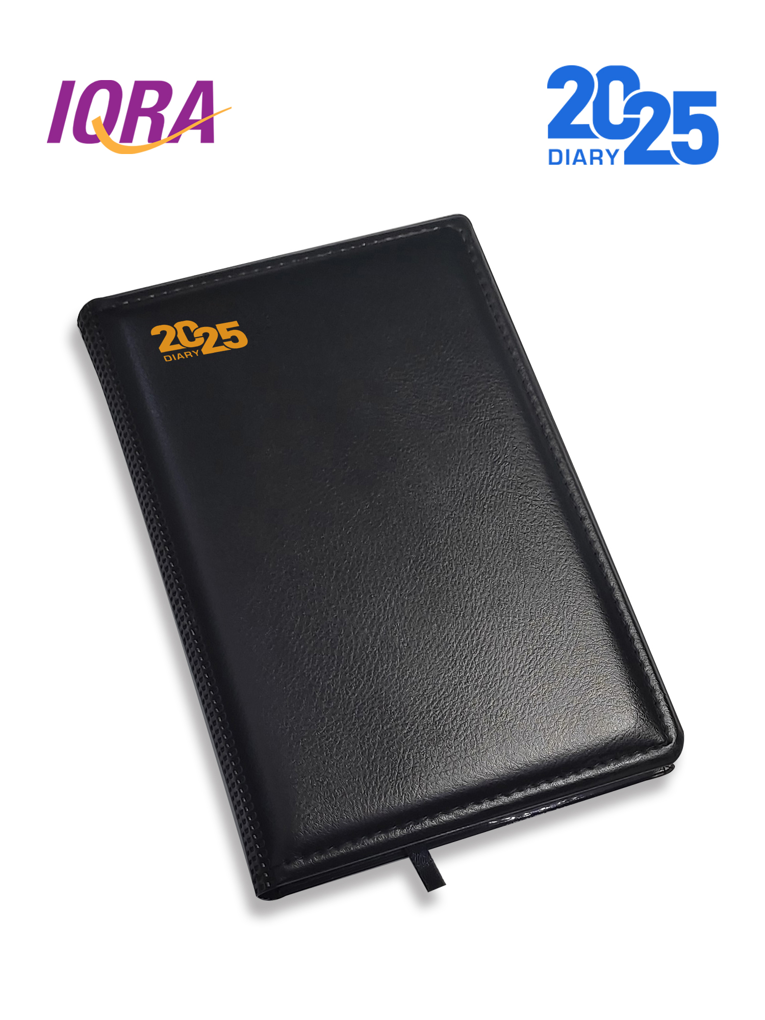 IQRA Diary Black Standard Size Single Date Black Diary 2025 | Daraz.pk