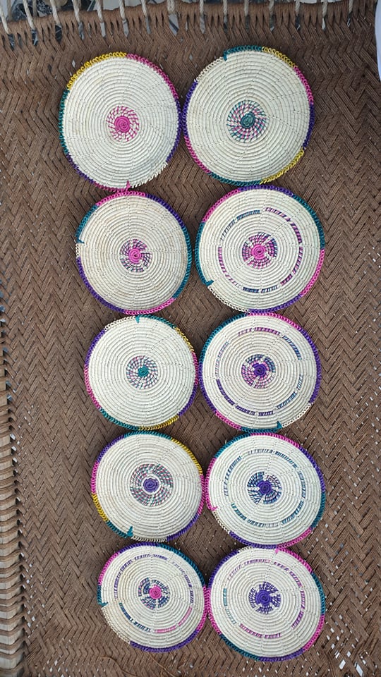 Hand Made Roti Basket - Traditional Sindhi Design - Roti Basket ...