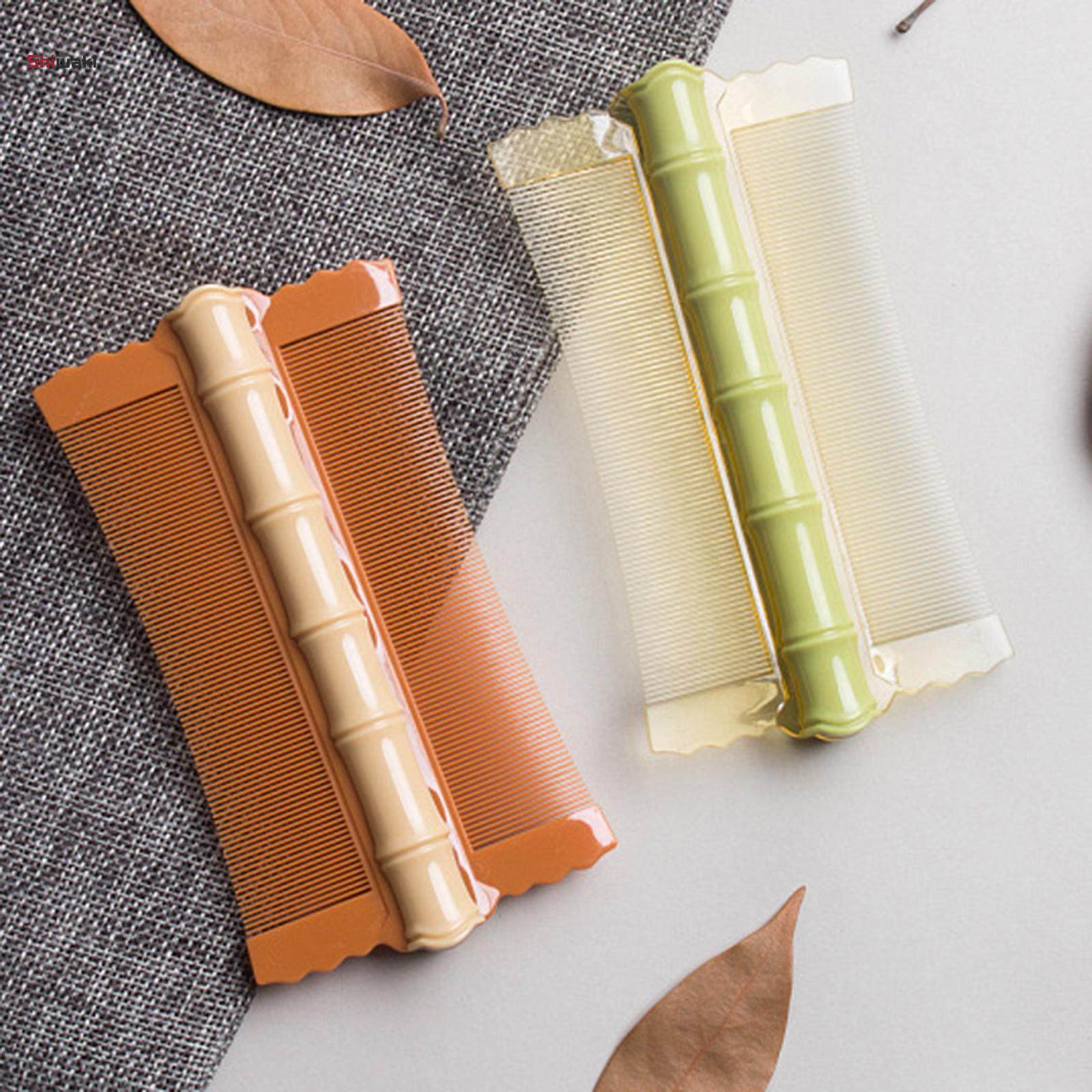 Hair Nit Combs Double Sided Portable for Kids Adults Durable Lice Combs ...