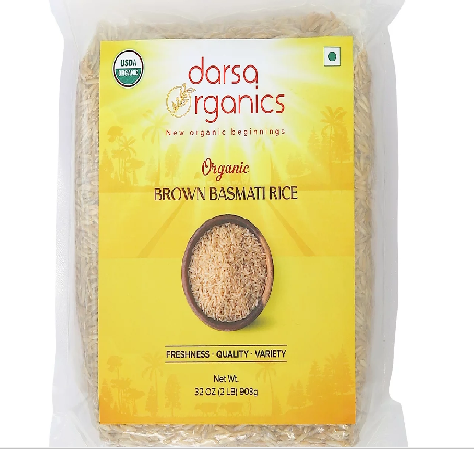 Organics Brown Basmati Rice | 2 lb in Pakistan | Daraz.pk