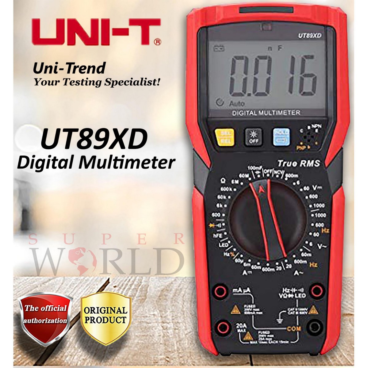 Digital Multimeter UT89XD | Daraz.pk