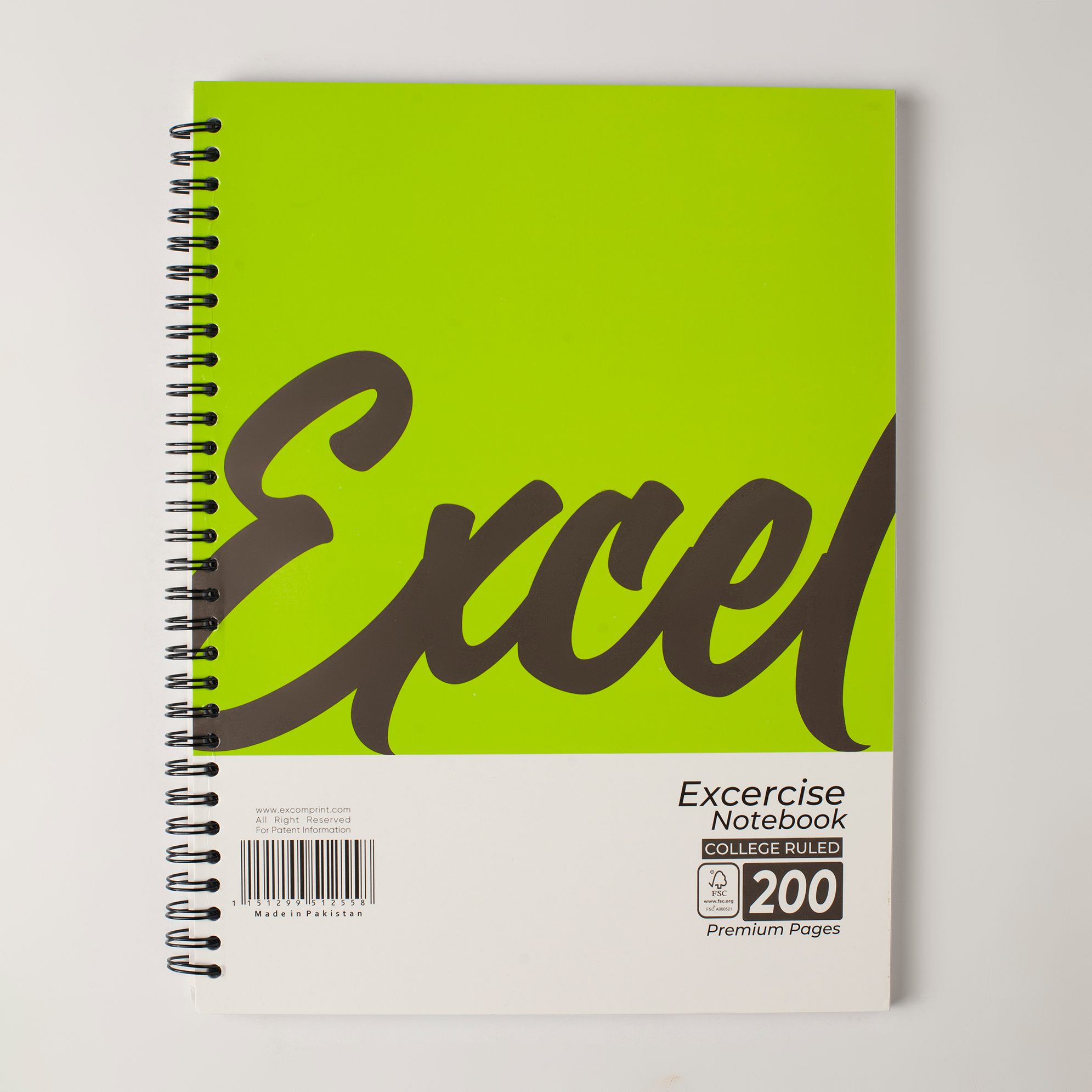 Excel Premium Notebook 200PG - 5 Subject | Daraz.pk