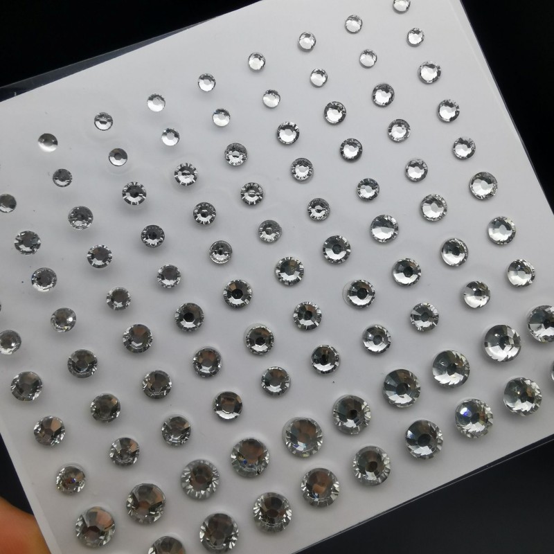 Festival Face Jewels Crystal Body Stickers Face Strass Glitter ...