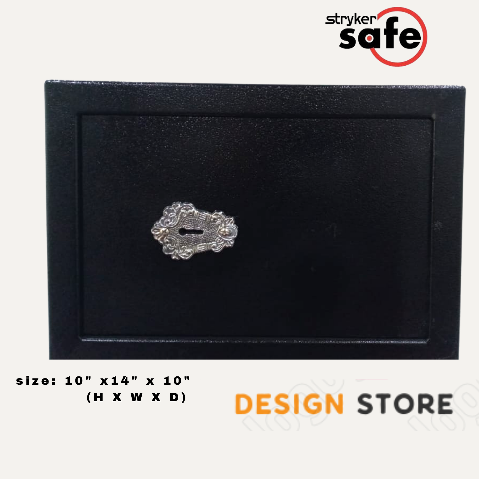 Steel Security Safe With Key Lock | Daraz.pk