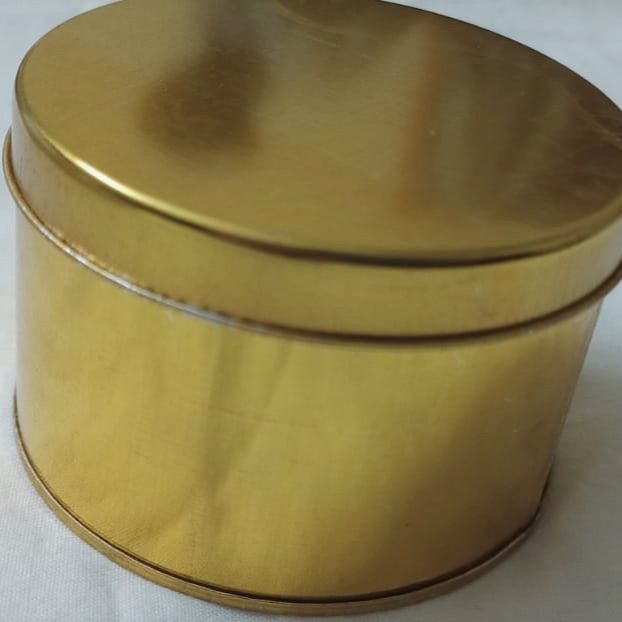 Steel Empty Tins, Golden Tin bid boxes wedding jewelry boxes tins ...