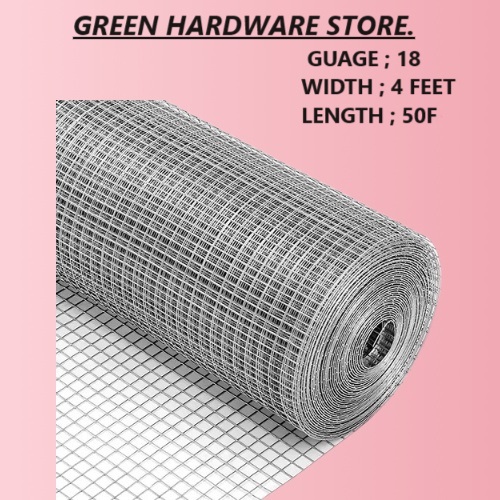China Wire Mesh (Jali) 4 Feet Height , length 50 feet Guage-18 | Daraz.pk