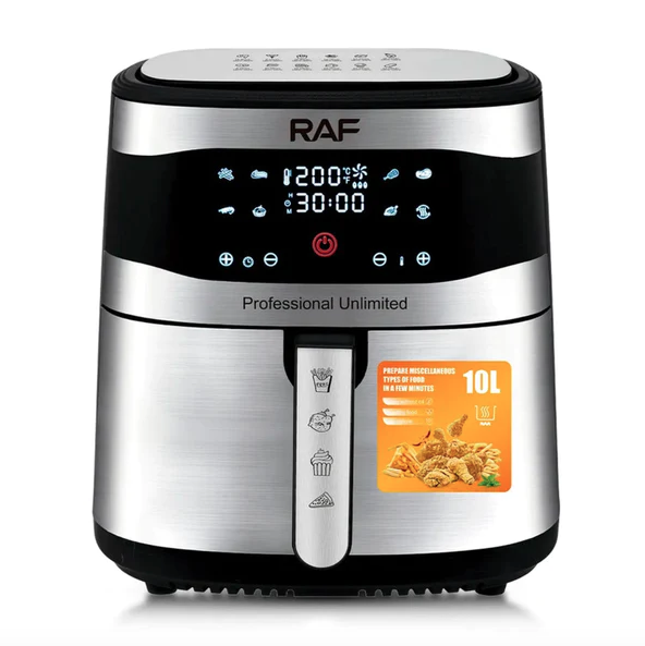 RAF Professional 10.6 Quarts Home Desktop LED Touch Multi-function ...
