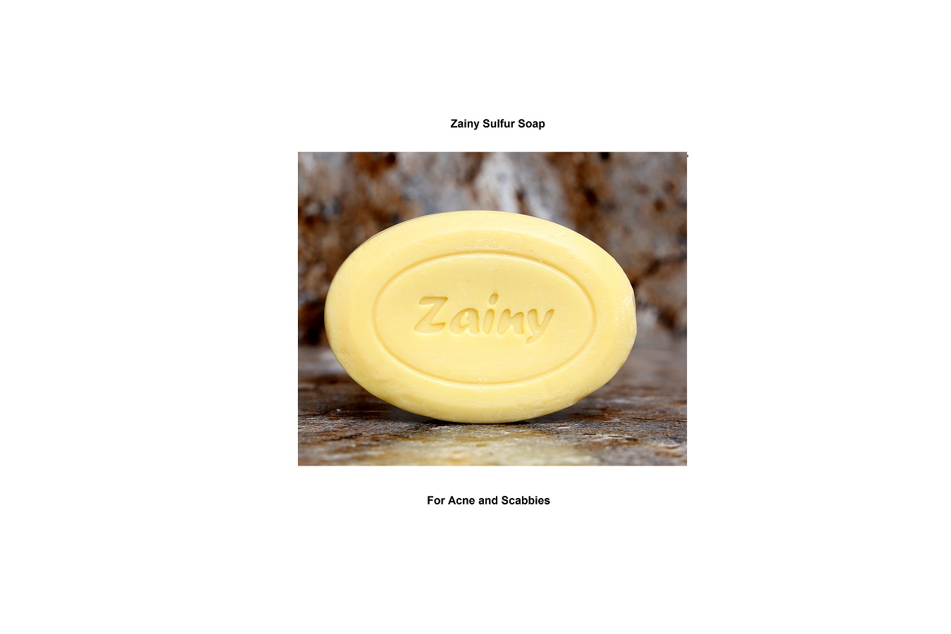 ZAINY Sulfur soap for acne and scabies | Daraz.pk