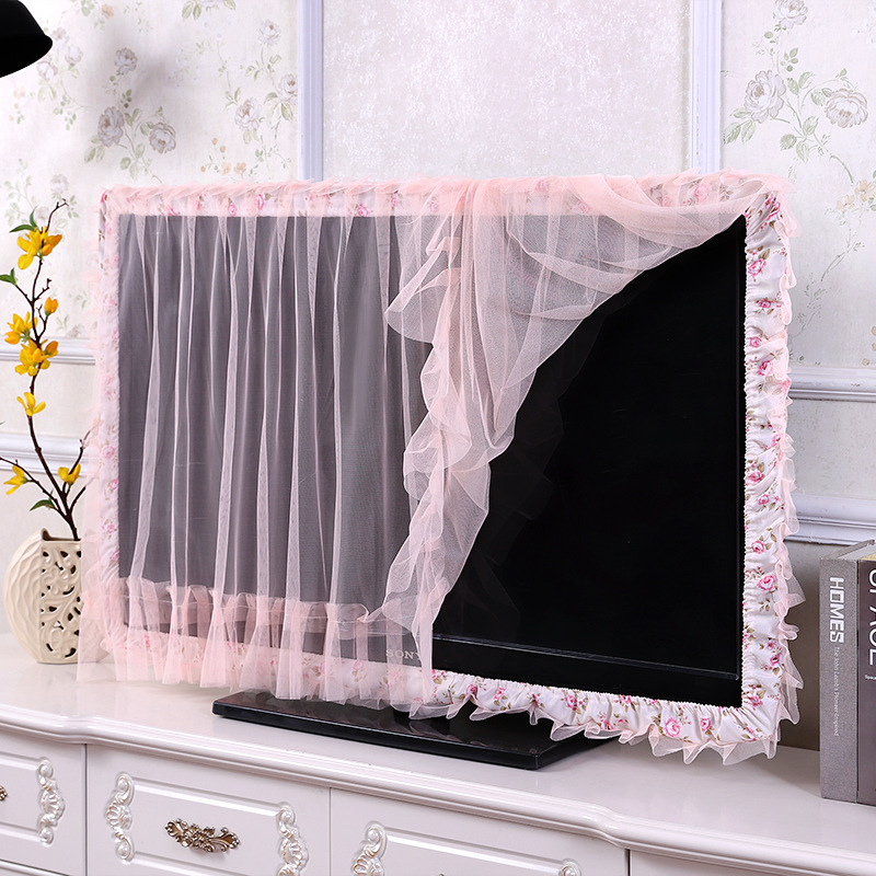 TV cover hanging desktop curved LCD TV dust cover | Daraz.pk