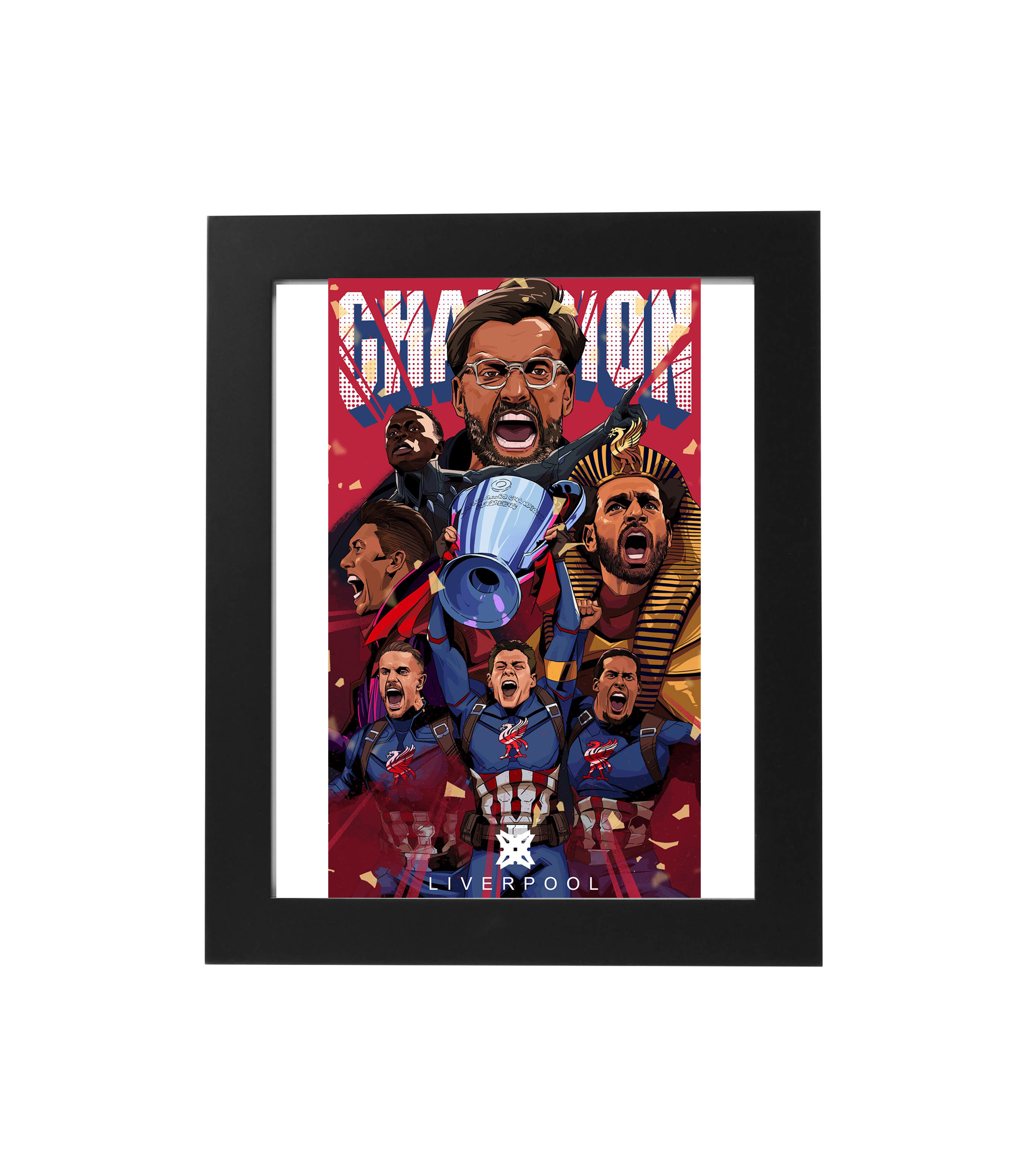 Liverpool FC YNWA Football Enthusisats Nostalgic Posters Room Posters ...