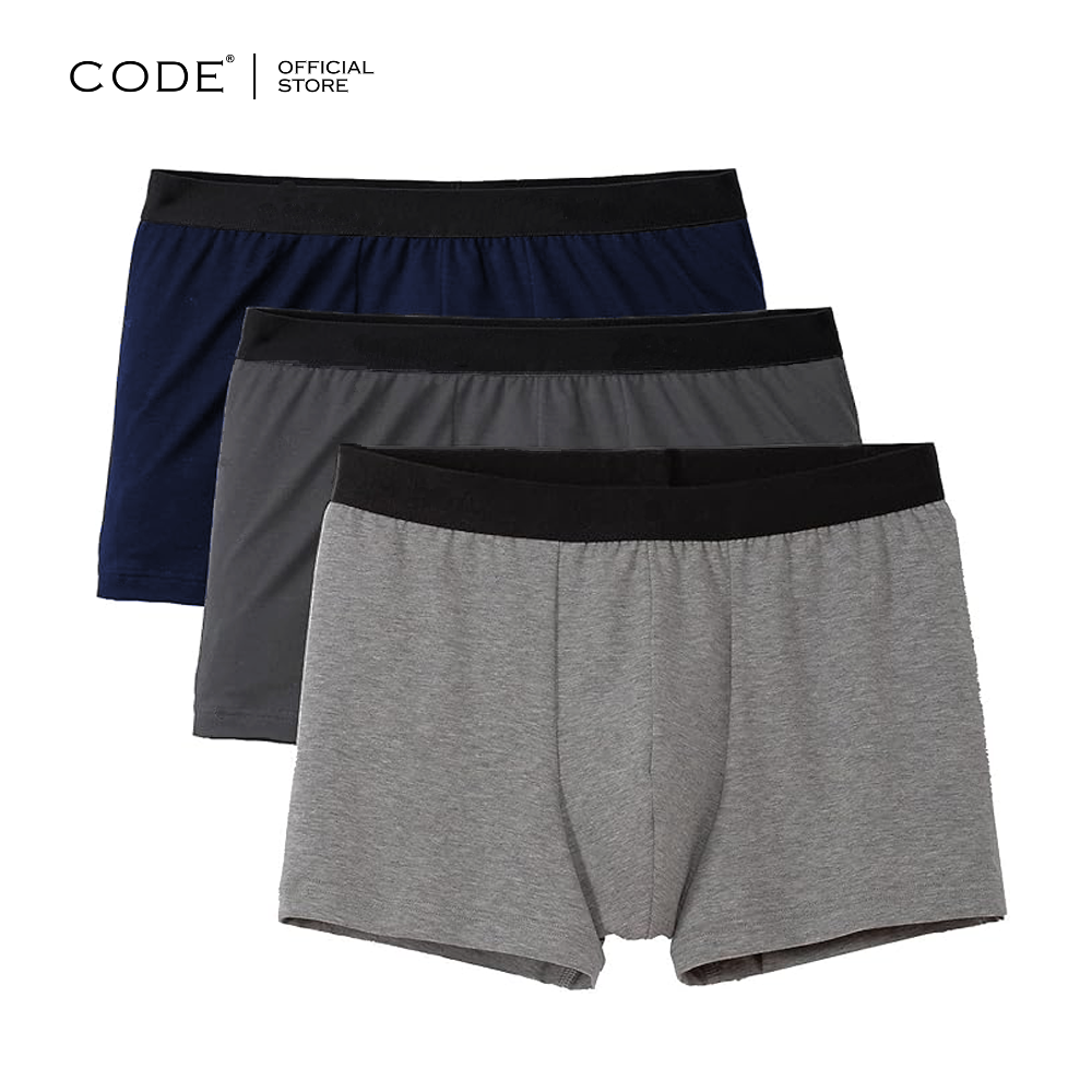 Code Boxer For Men Pack of 3: Random Colors | Daraz.pk
