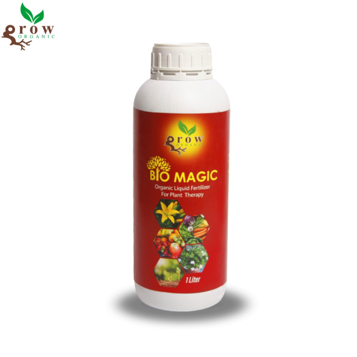 Grow organic Bio Magic1 liter ( Organic liquid fertilizer for plants ...