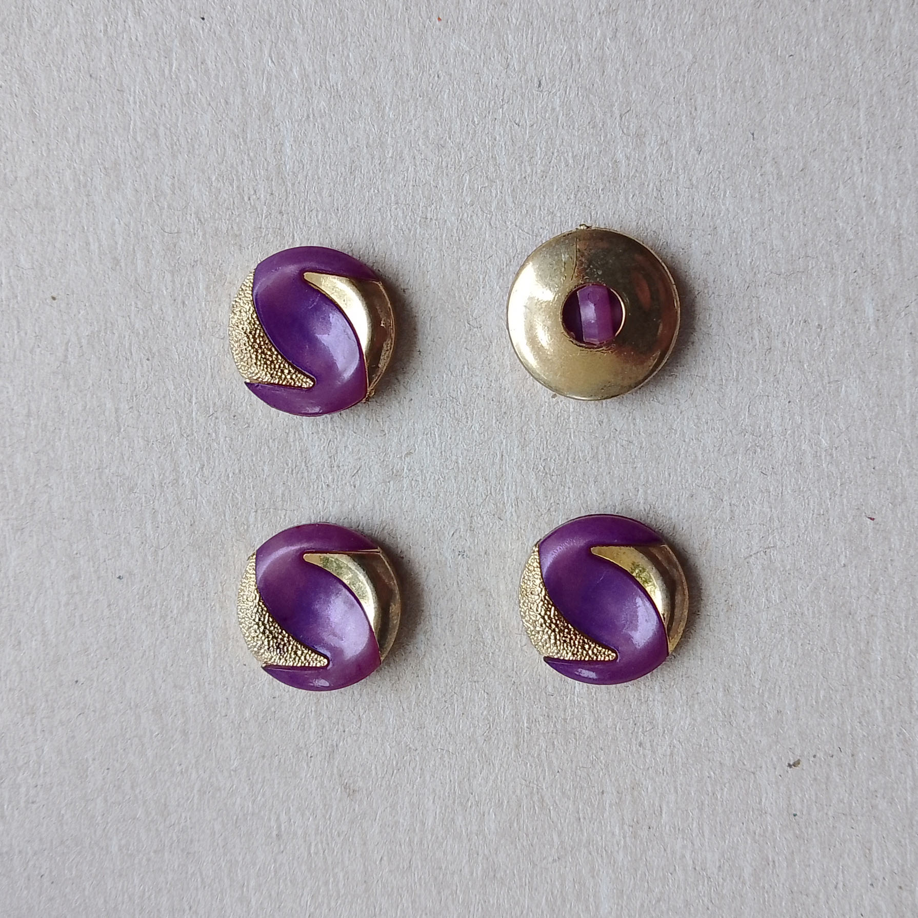 4-Pieces Pretty Fancy Decorative Buttons | Fancy Buttons for Men/Women ...