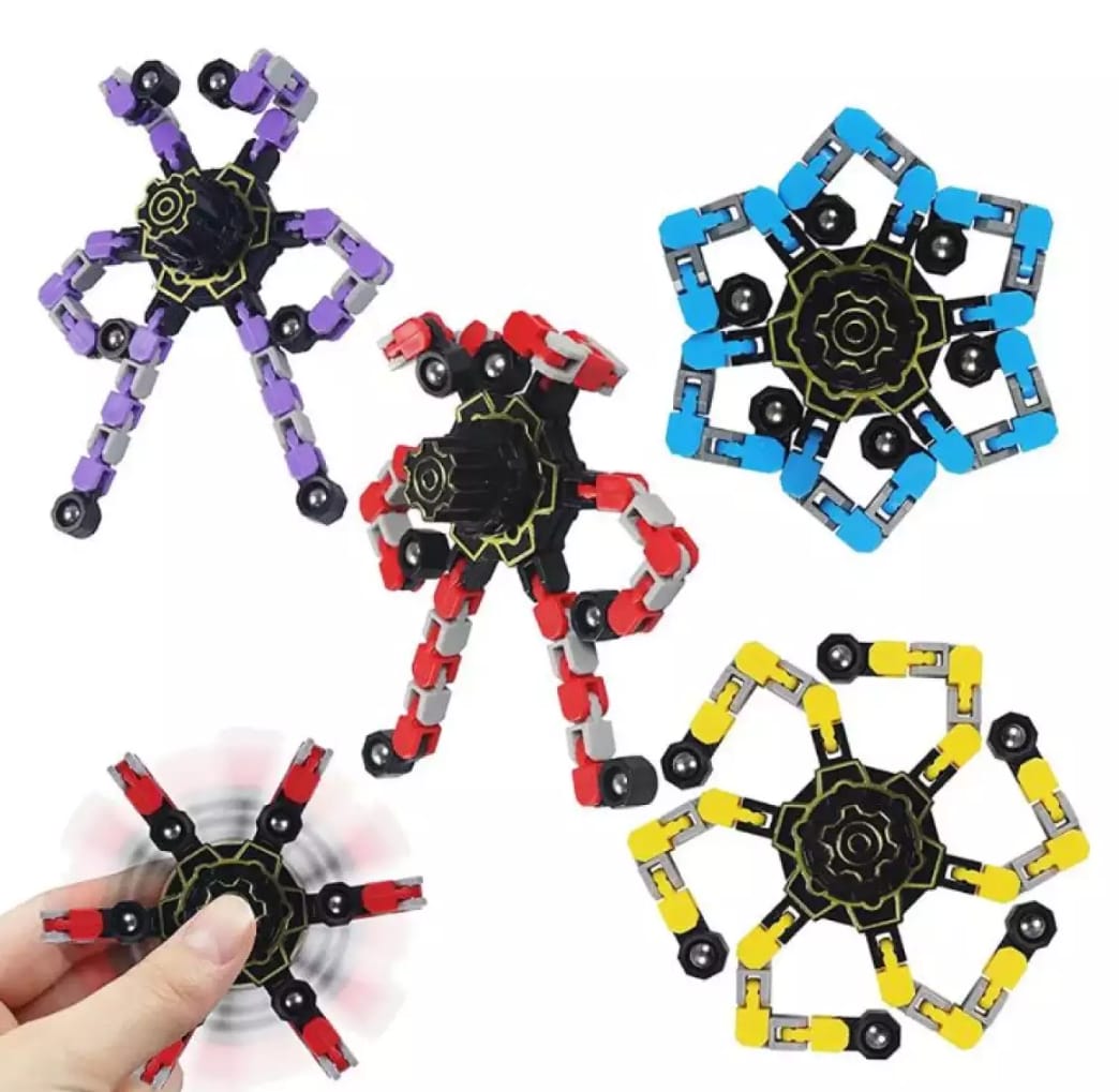 Deformable Fidget Spinner Robot| FINGER TIP SPINNER DIY /DEFORMABLE ...
