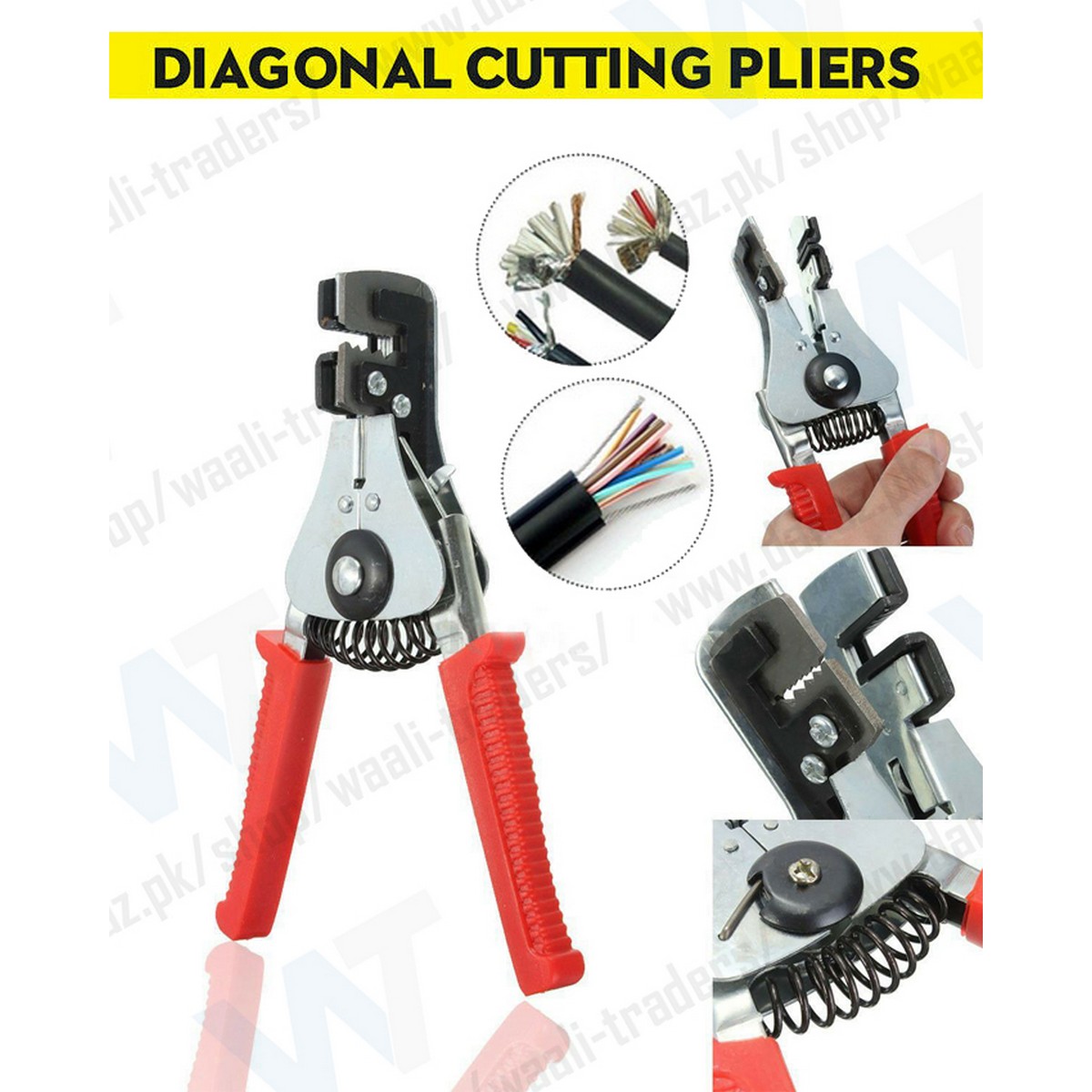 Auto Wire Cutter and Striper Plier, Auto Wire Striper Terminal Tool ...