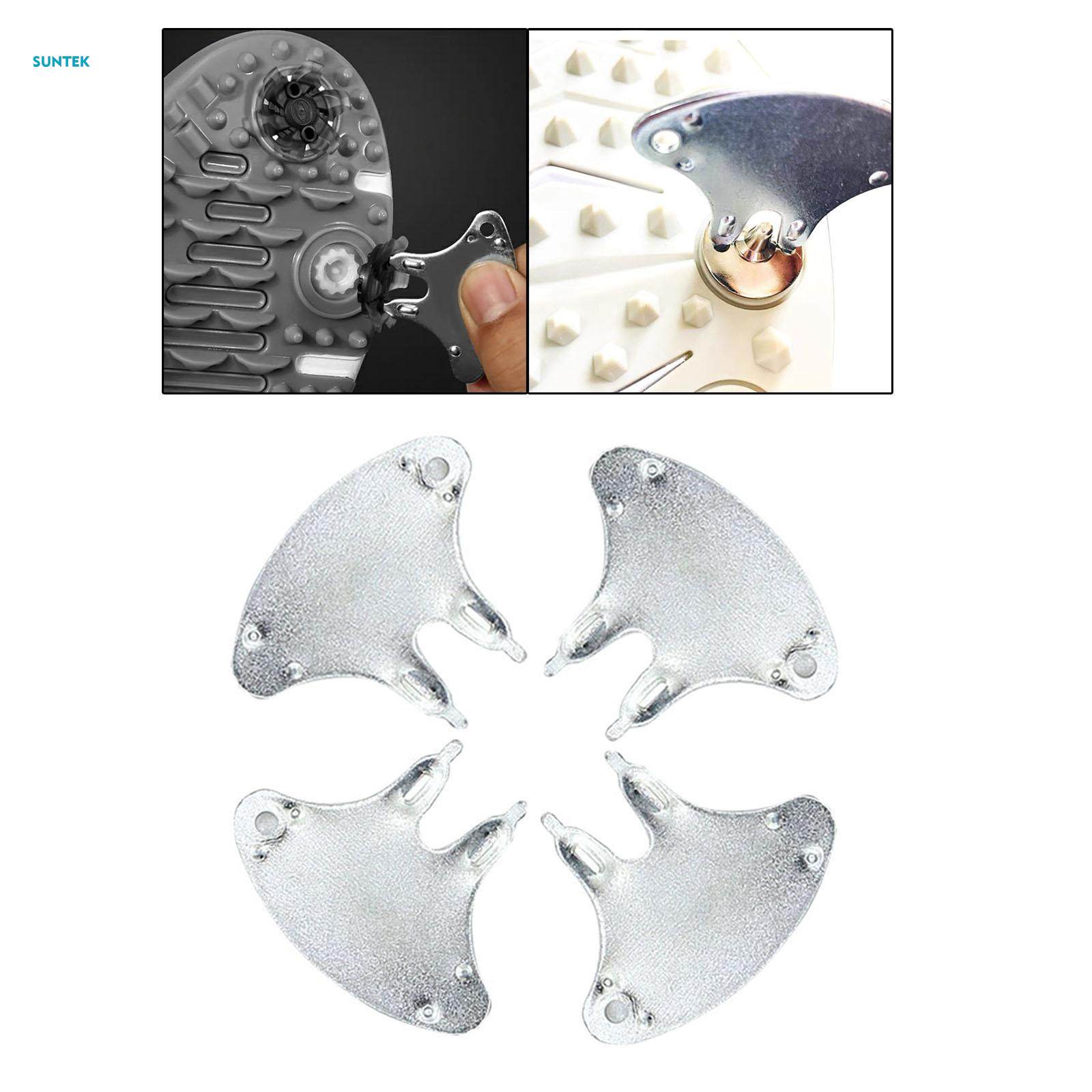 4x Golf Shoe Spikes Wrench Golf Practice Accessories 2 Pin Shoes ...