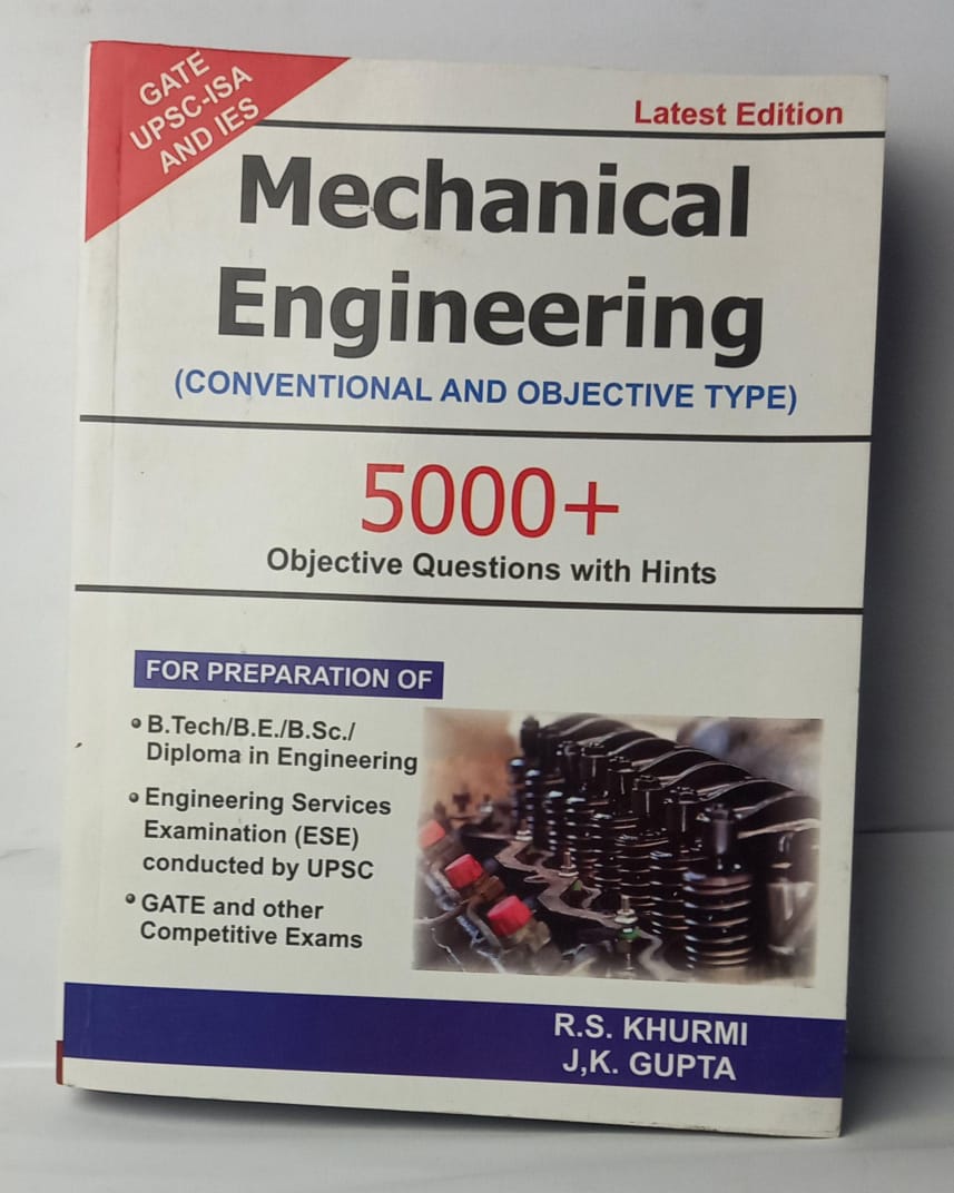 Mechanical Engineering (Conventional and Objective Type) by RS KHURMI | Daraz.pk