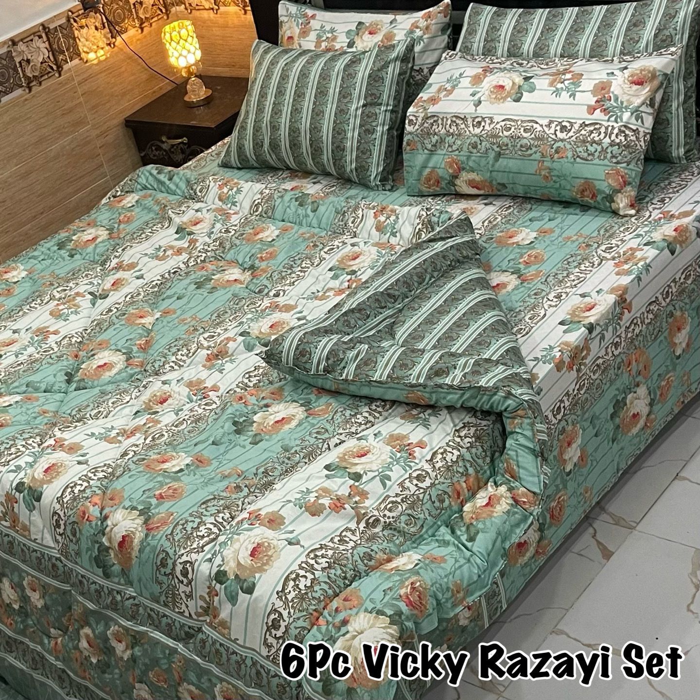 High Quality Bed Sheets King Size with Quilt and 4 Pillow Cover - Soft ...