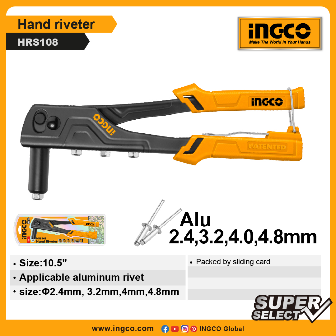 INGCO Hand Riveter 10.5" | Daraz.pk