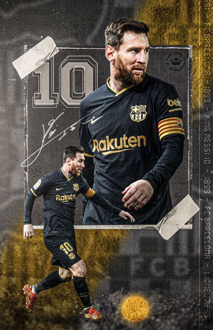 Lionel Messi LM10 Barcelona & PSG Football Enthusisats Nostalgic ...