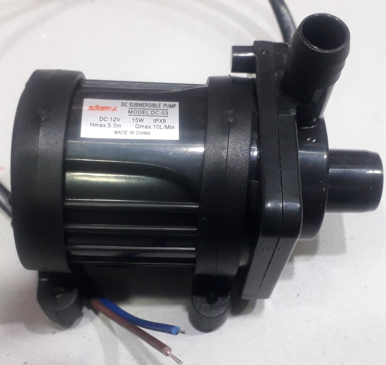 Dc 12v 100% original Suoer shafi solar water submersible pump 15 watt | Daraz.pk