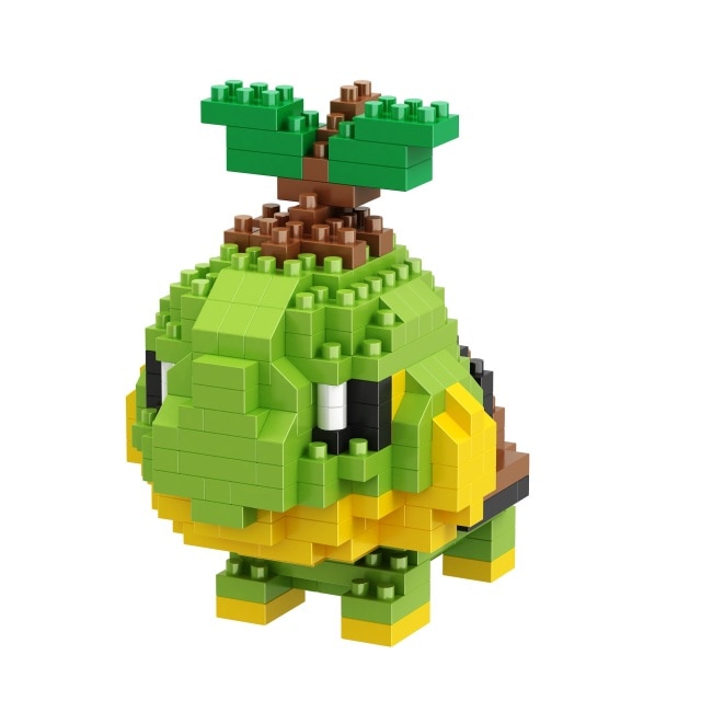34 Styles Small Building Pokemon Blocks Small Cartoon Picachu Animal ...