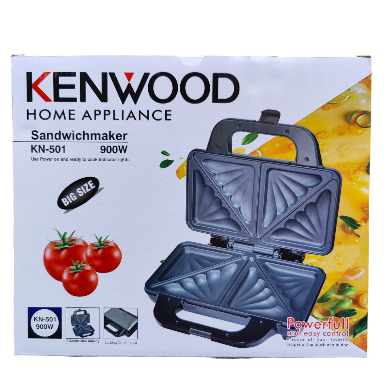 FULL SANDWICH BREAD SIZE SANDWICH MAKER 900 watts heavy duty | Daraz.pk