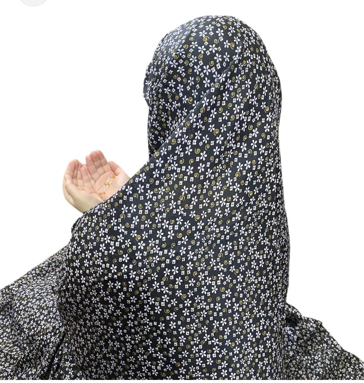 Stitched Namaz Chadar Prayer Shawl With Sleeves for Women & Girls ...