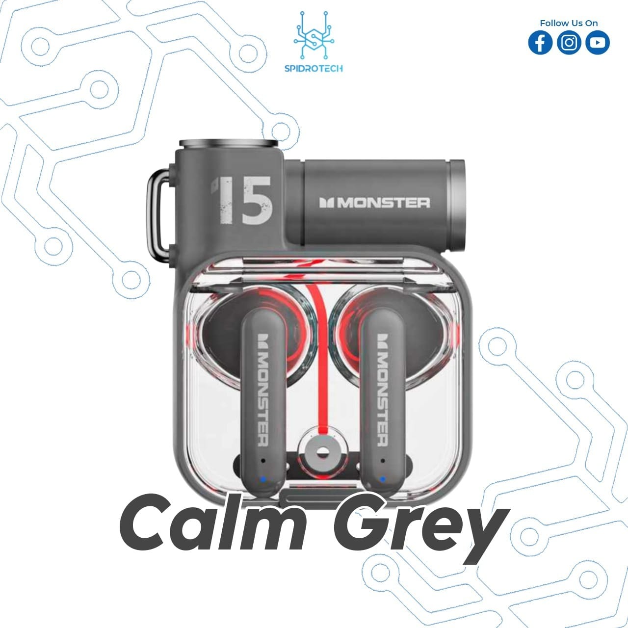 MONSTER AIRMARS Orignal XKT15 Bluetooth V5.3 - Unique Design - RGB ...