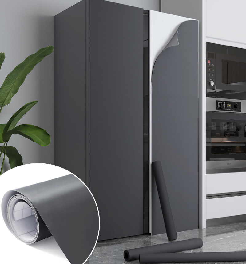 Refrigerator full stickers waterproof oil-proof decorative stickers ...