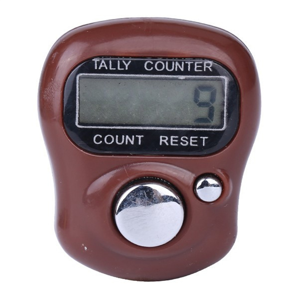 Mini Finger Ring Portable Digital LCD Display Zikr Tasbeeh Tally ...
