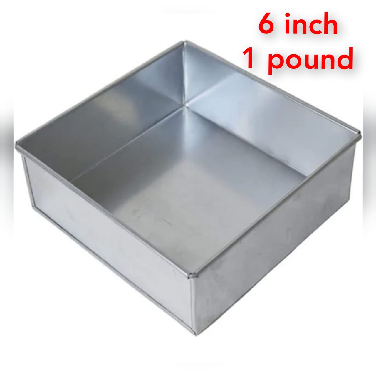 square cakepan- cake pan set Square Cake Steel Baking Mold Set Of 3Pcs ...