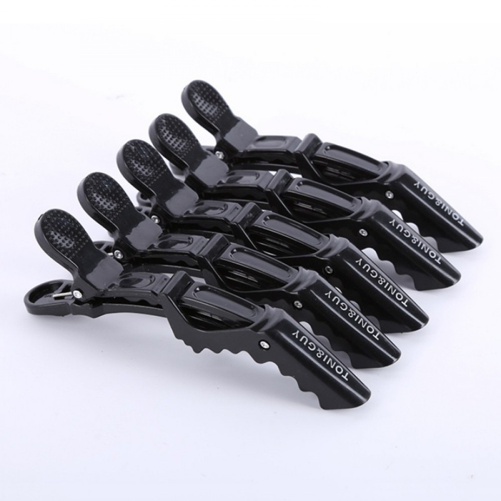 6pcs Salon Croc Hair Styling Clips-Sectioning Plastic Alligator Hair ...