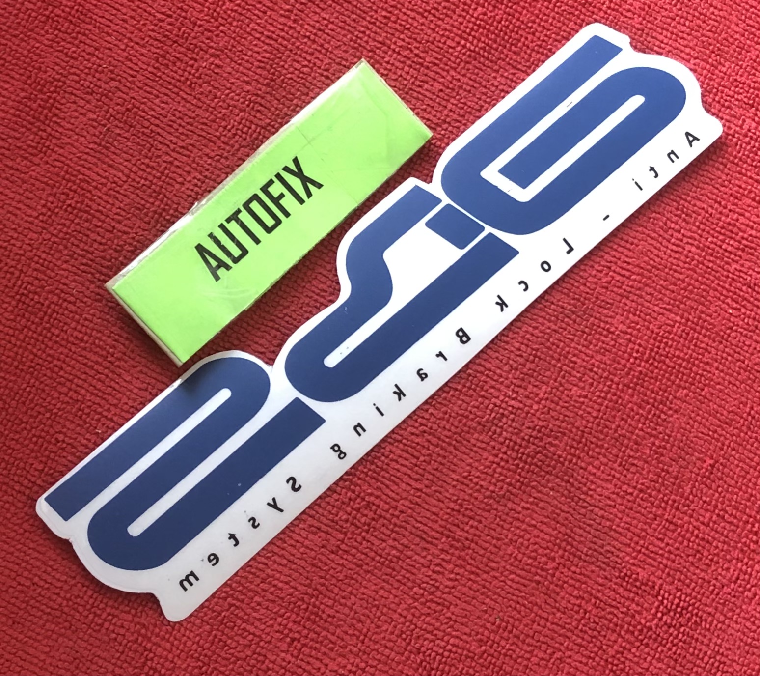 Honda Civic Reborn rear ABS Sticker Blue Color 01 PC | Daraz.pk