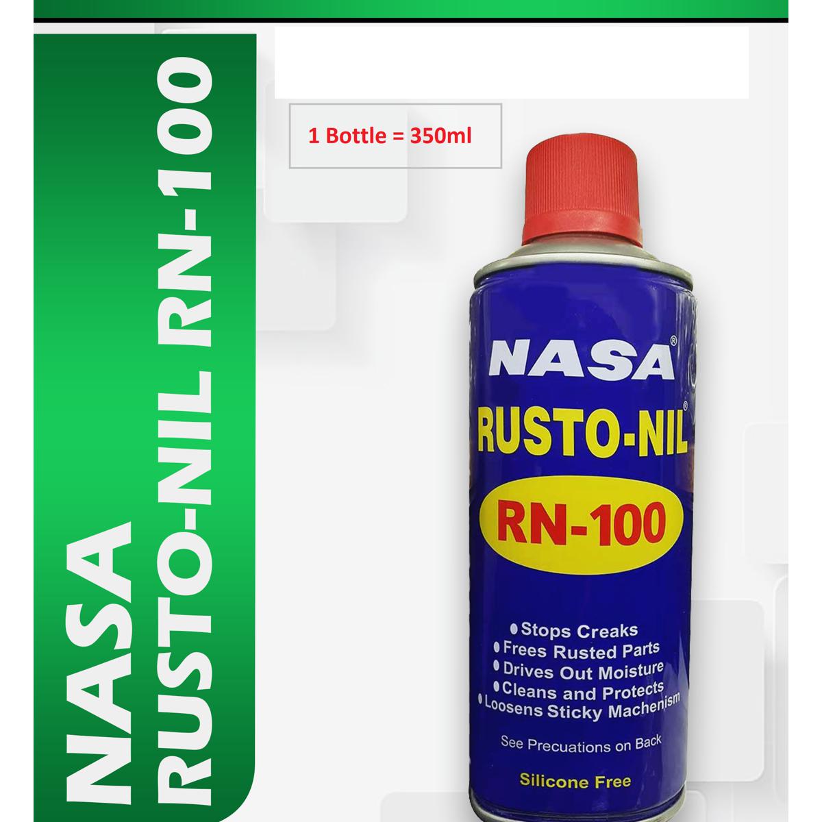 Nasa Multipurpose RUSTO-Nil Anti Rust Lubricant Oil Spray 350ml | Daraz.pk