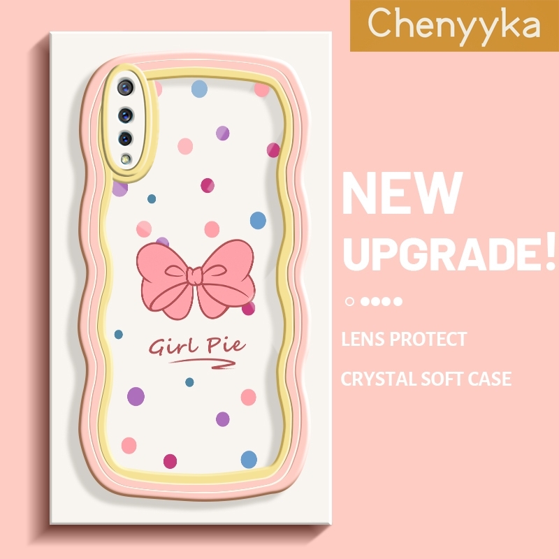 chenyyka For VIVO S1 Case Fashion Bow New Design Patten Colorful Lovely ...