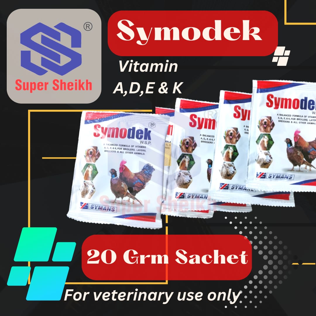 Symodek_(ADEK,) Symodec_ 20g sachet For Parrots Finches Poultry Chicken ...