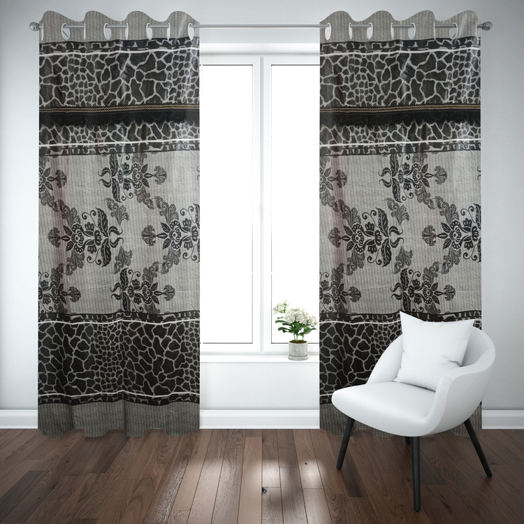 Diamond Curtain Pair - Parday (2 pc) | Daraz.pk