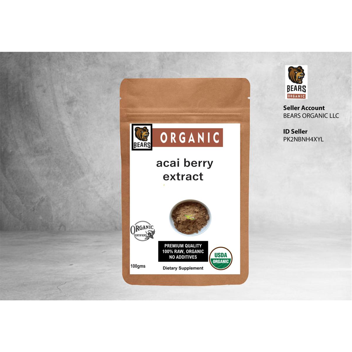 acai berry extract 100gm | Daraz.pk