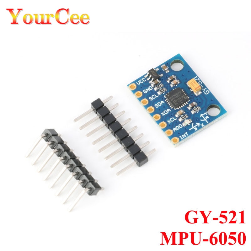 GY-521 MPU-6050 Module 3 Axis Analog Gyroscope Sensors + Accelerometer ...
