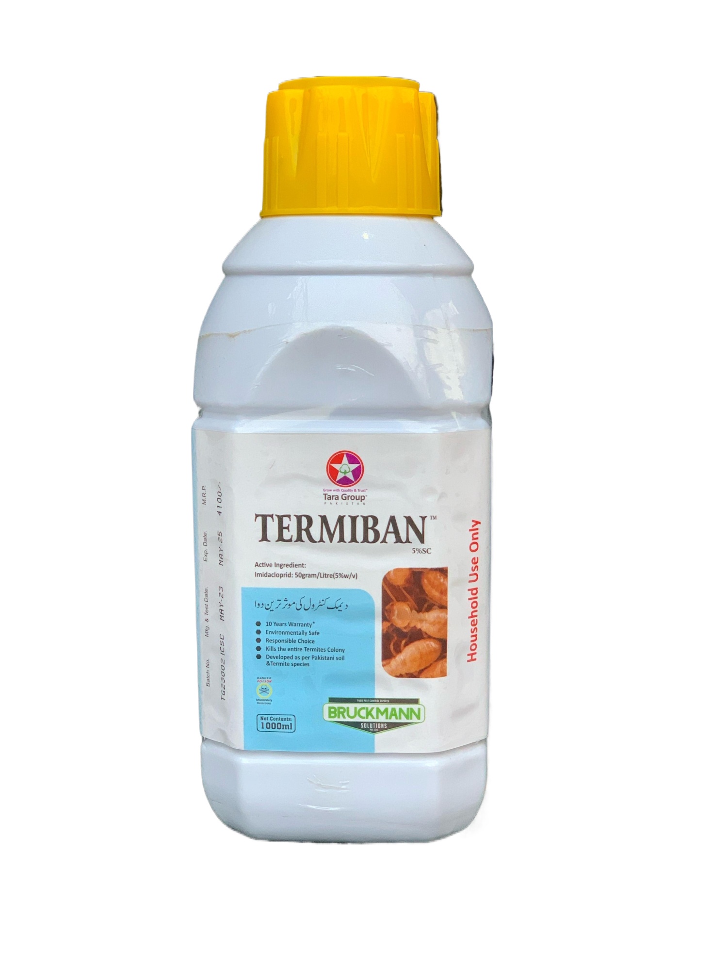 Termiban 1000ml 50 EC Household Termite Control Spray - Powerful Imidacloprid Formula for Home ...