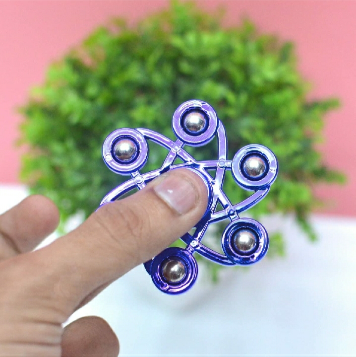 Fidget Spinner Stress Reducer Toy | Metal Barring | Metal Balls | Multi ...