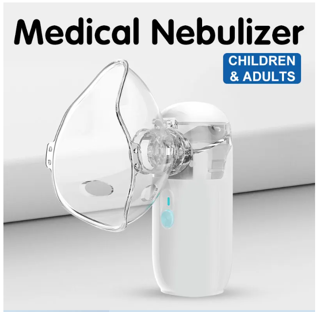 Silent 3.7μm Nebulizer Portable Mini Handheld Inhaler Ultrasonic ...